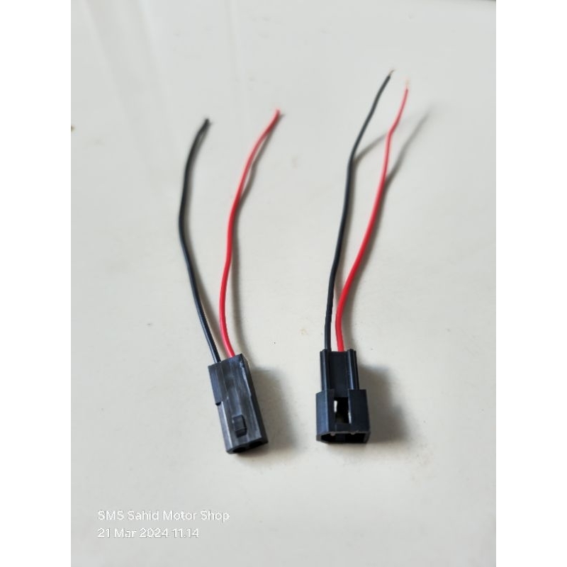 Jual socket kabel hi beam lampu jauh pasangan kabelset hid biled proji ...