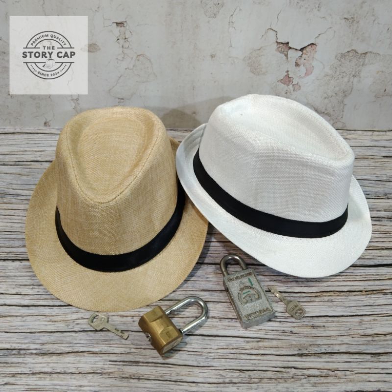 Jual TOPI PANAMA IMPORT/ TOPI JERAMI DEWASA / TOPI TOMPI | Shopee Indonesia