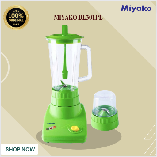 Jual BLENDER PLASTIK MIYAKO BL301PL 1L/BL-301PL/BL 301PL/BL 301 PL ...