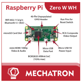 Jual Raspberry Pi Zero W Wifi Bluetooth RPI Raspi IOT | Shopee Indonesia