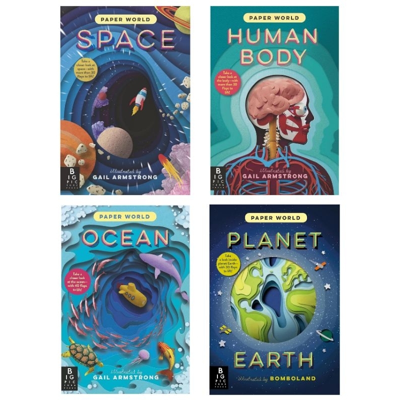Jual Paper World : Space / Human Body / Planet Earth / Ocean | Shopee ...