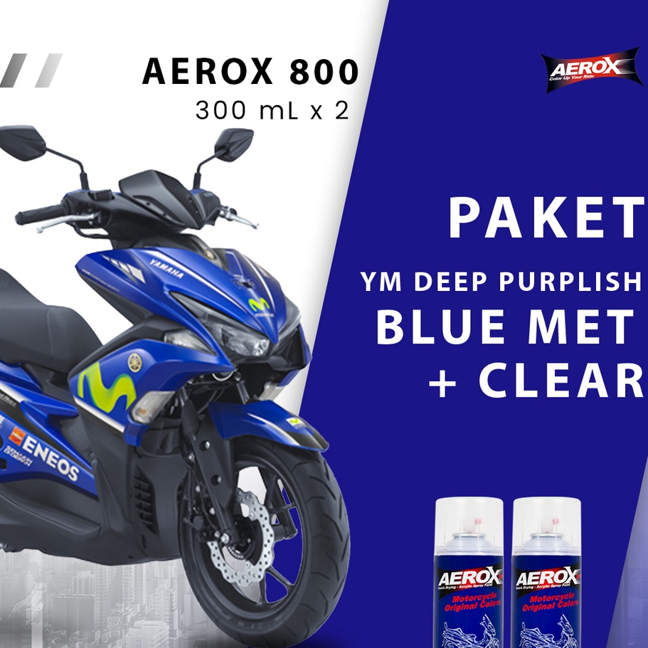 Jual Aerox 800 Cat Semprot - Yamaha Aerox 155VVA R Blue Movistar ...