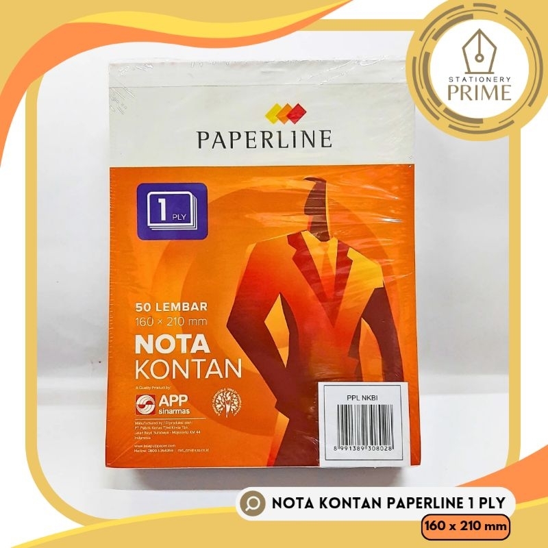 Jual Nota Kontan / Bon Besar 1 Ply 1 Rangkap Paperline (1 Pack isi 10 ...