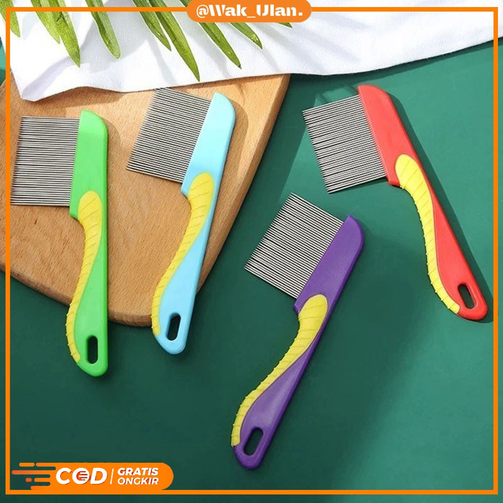 Jual Sisir Rambut Kutu Logam / Serit Logam Kutu / Sisir serit besi kutu ...