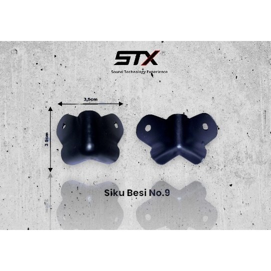 Jual STX - ACCESORIES BOX : Siku Besi No 9 ukuran 30*25mm Polos (2 ...