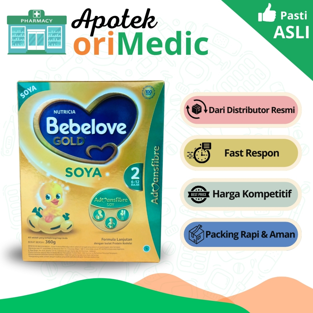 Jual Bebelove Gold Soya 2 360g | Shopee Indonesia