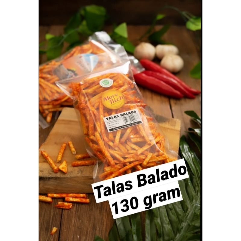 Jual Talas Balado 130g More Rich Snacks Food foctory | Shopee Indonesia