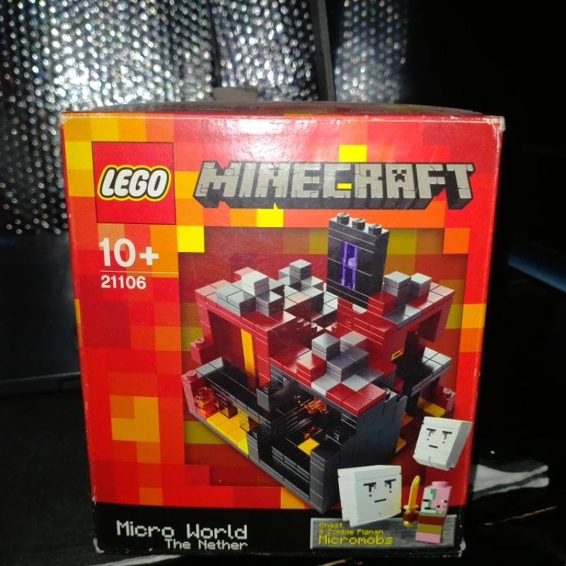 Jual lego minecraft micro world the nether 21106 | Shopee Indonesia