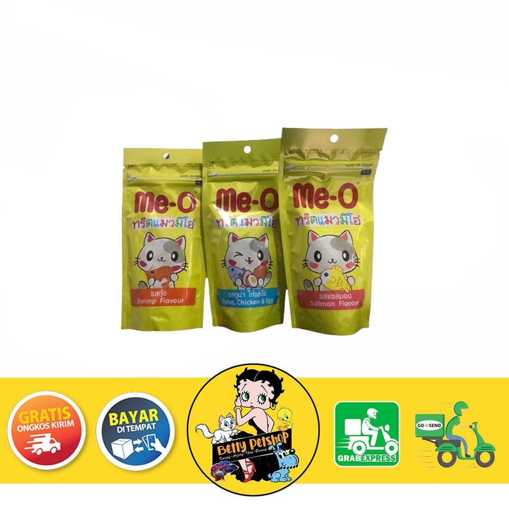 Jual Snack Kucing Meo Treats / Me-O Meo Dry Cat Snack 50 gr - cemilan ...