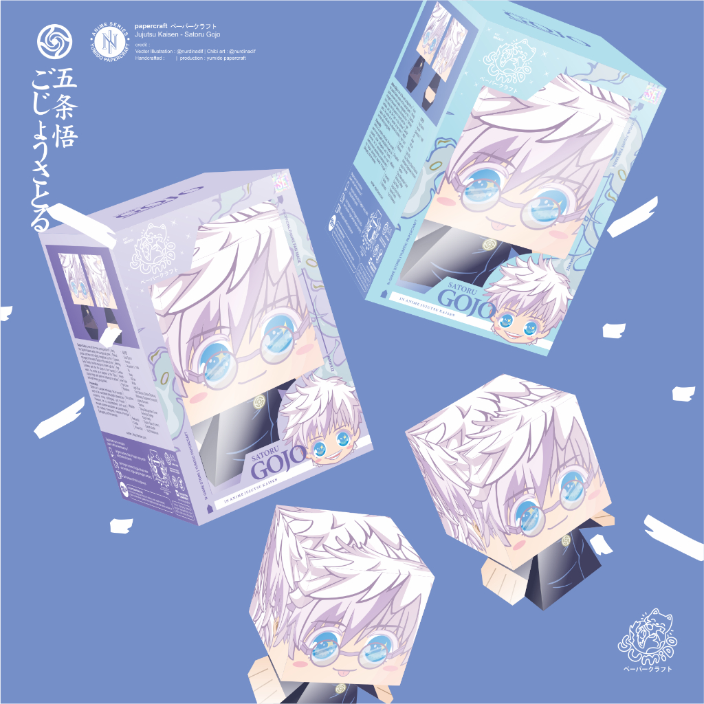 Jual Papercraft Gojo Satoru Special Edition | Shopee Indonesia