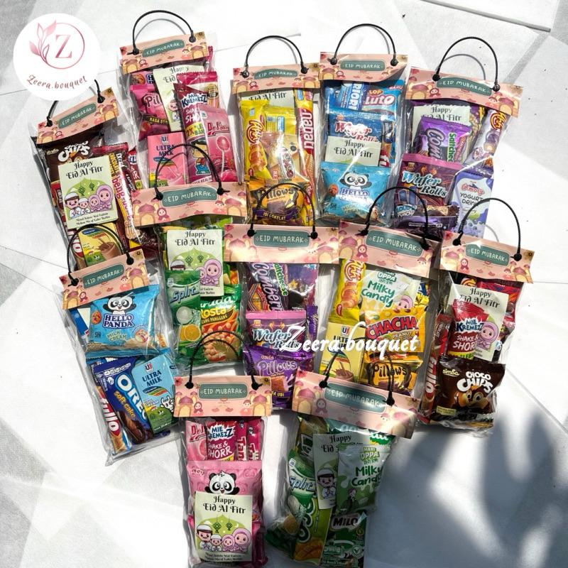 Jual SNACK THR IDUL FITRI/PARCEL MINI/PARSEL LEBARAN/HAMPERS IDUL FITRI ...