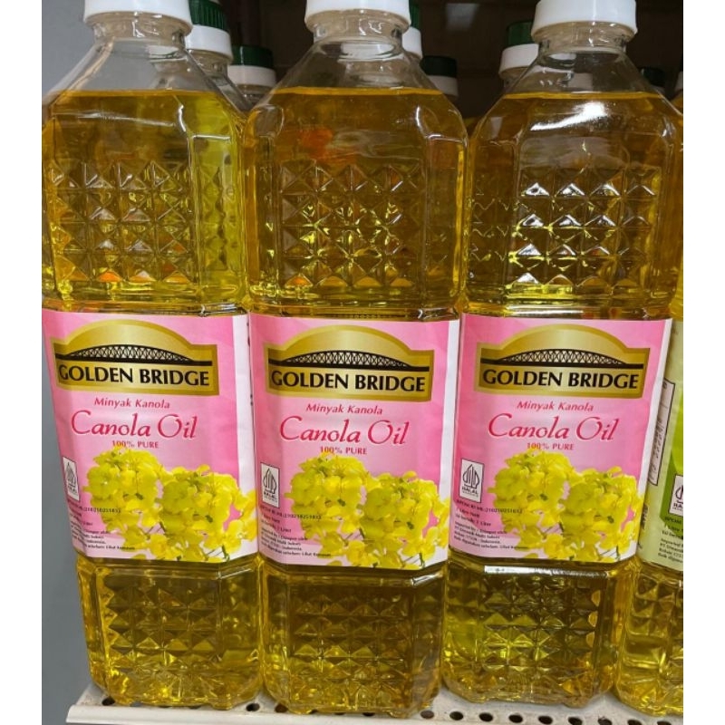 Jual golden bridge canola oil 1 liter | Shopee Indonesia