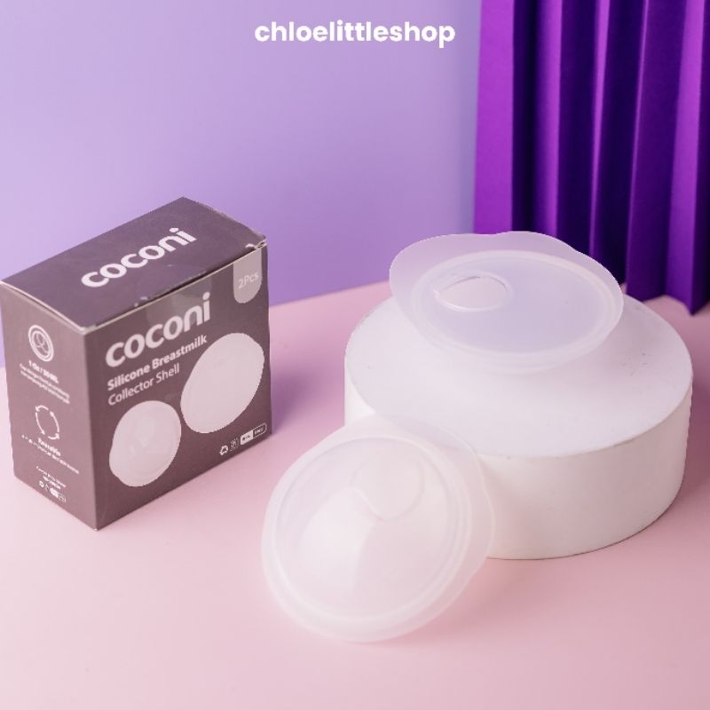Jual Coconi Breastmilk Collector Shell 2pcs / Penampung ASI Silikon ...