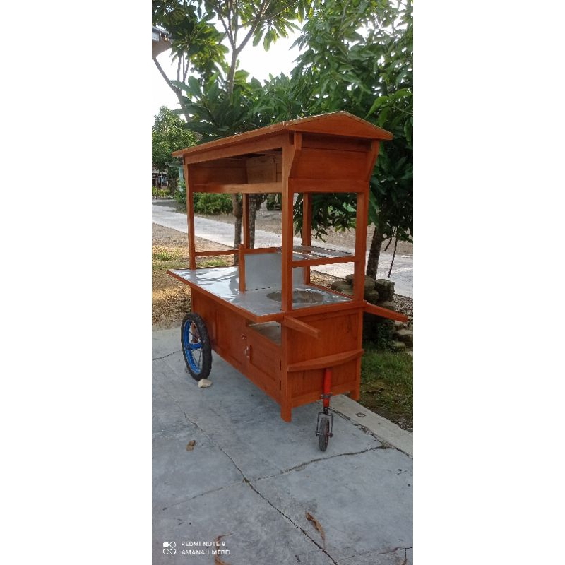 Jual gerobak gorengan roda tiga | Shopee Indonesia