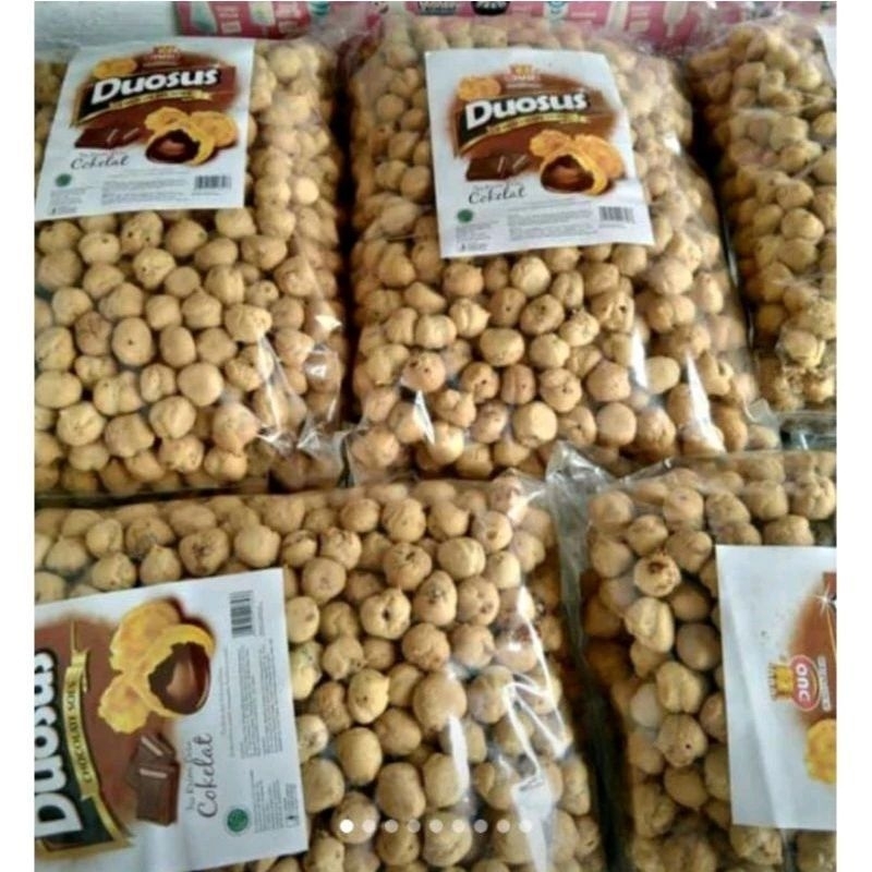 Jual 1KG DUO SUS / DUOSUS 1KG( Cemilan kue sus kering Coklat ) | Shopee ...