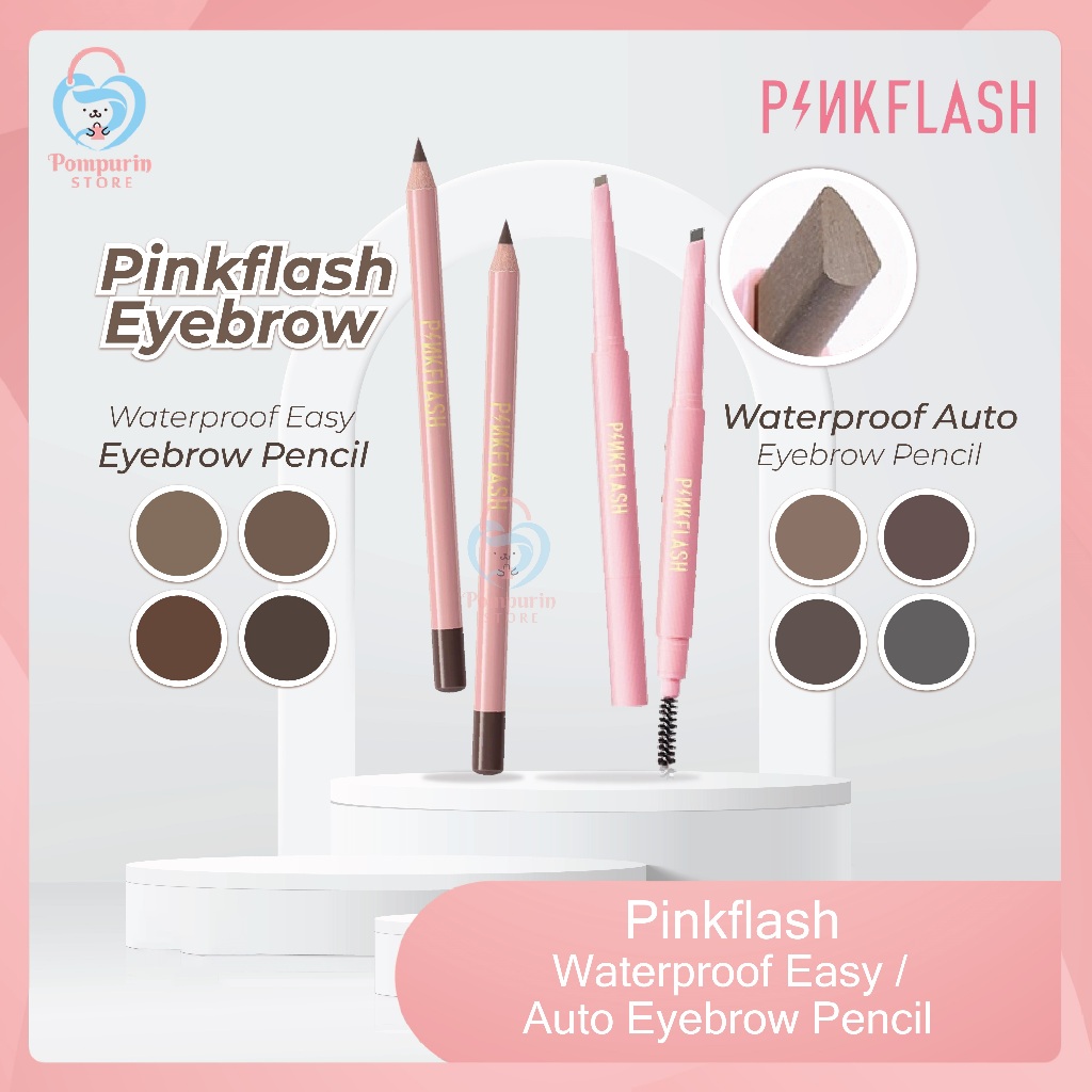 Jual Pinkflash Waterproof Easy / Auto Eyebrow Pencil - Pensil Alis ...