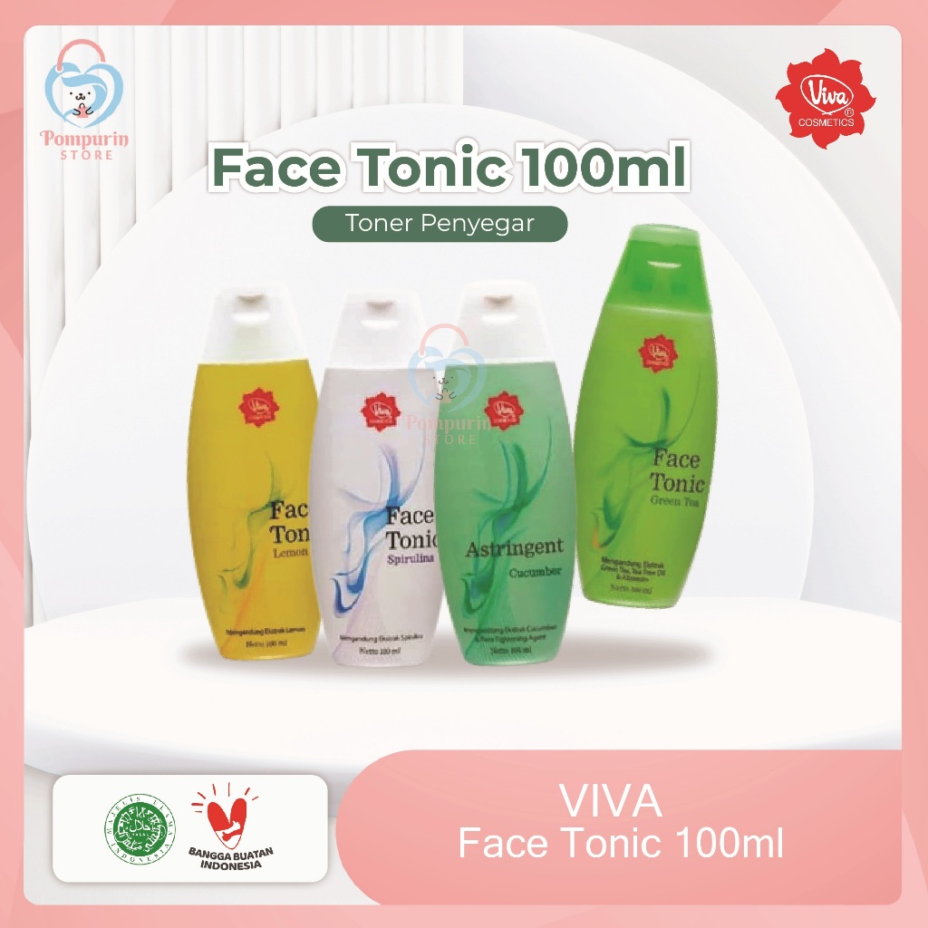 Jual VIVA Face Tonic 100ml (Toner Penyegar Viva) | Shopee Indonesia