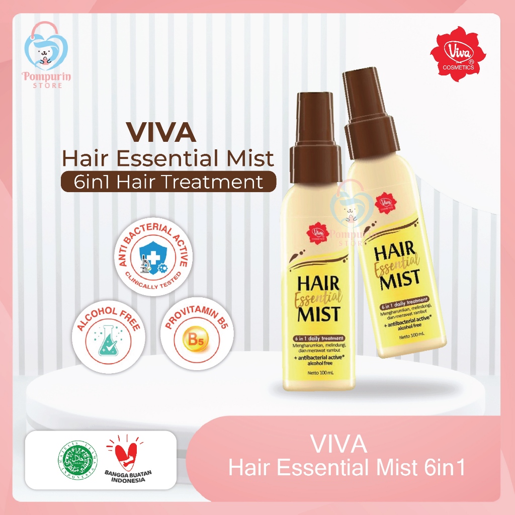 Jual VIVA Hair Essential Mist 6in1 Hair Treatment 100ml - Hair Mist ...