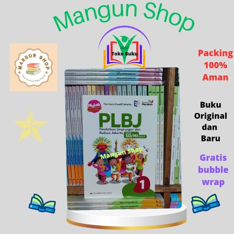 Jual Buku PLBJ Kelas 1,2,3,4,5,6 SD/Mi Kurikulum Merdeka Erlangga | Shopee Indonesia