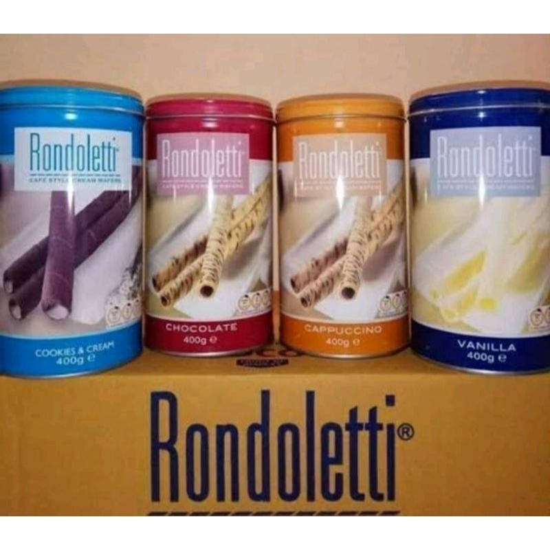 Jual RONDOLETTI ASTOR WAFER KALENG 400 Gram | Shopee Indonesia