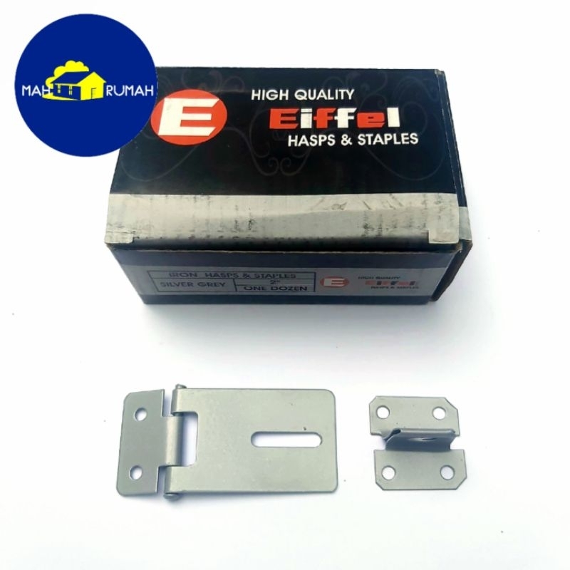 Jual (1pcs) OVERVAL Overval Plat Besi Grendel Cantolan Gembok Pintu ...