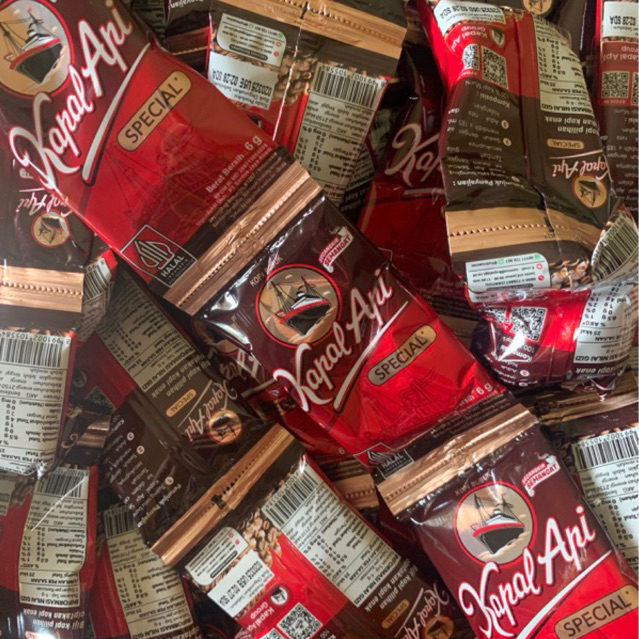Jual Kapal Api Mini Kopi Murni Bubuk 6g 1 renceng | Shopee Indonesia