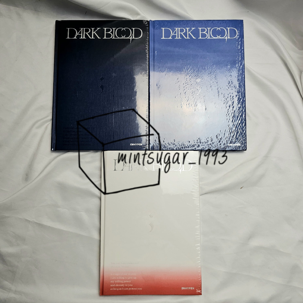 Jual [ READY SEALED NEW ] ENHYPEN - 4th Mini Album ( DARK BLOOD ...
