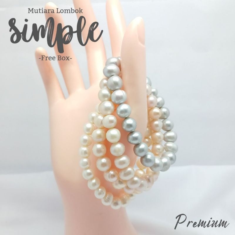 Jual Gelang Mutiara Lombok Asli Bersertifikat (PAR) | Shopee Indonesia