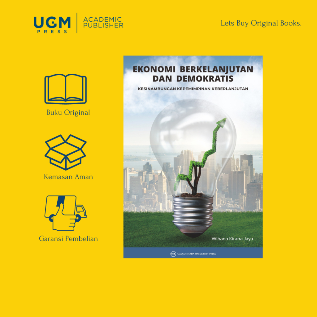 Jual UGM Press Buku Original Ekonomi Berkelanjutan dan Demokratis ...