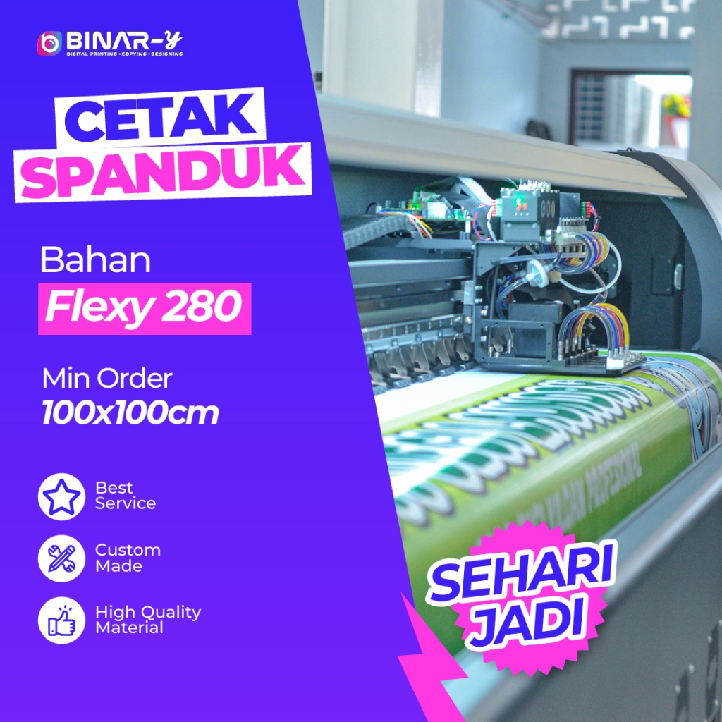 Jual Cetak Spanduk/ Print Banner/ Murah Hires Flexi 280 gr | Shopee Indonesia