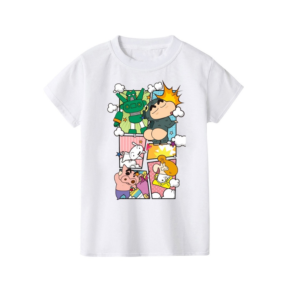 Jual MYSTIQUE.ID-BAJU KAOS SHINCH*AN DINO BABI GUNDAM-TSHIRT LUCU KEREN ...