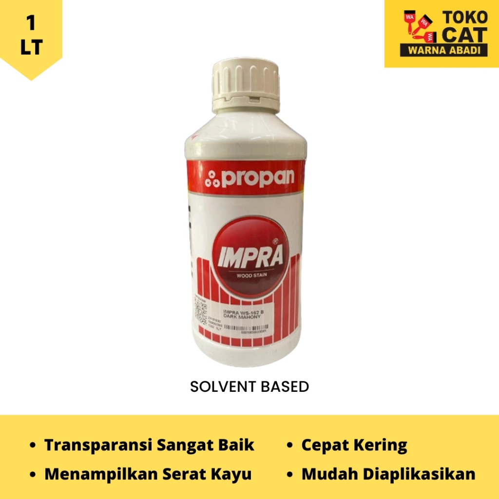 Jual PROPAN IMPRA MELAMINE WOODSTAIN WS WARNA TUA - 162 1 LITER ...
