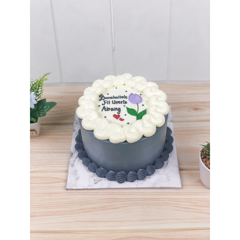 Jual kue ulang tahun korean cake ukuran 15cm | Shopee Indonesia