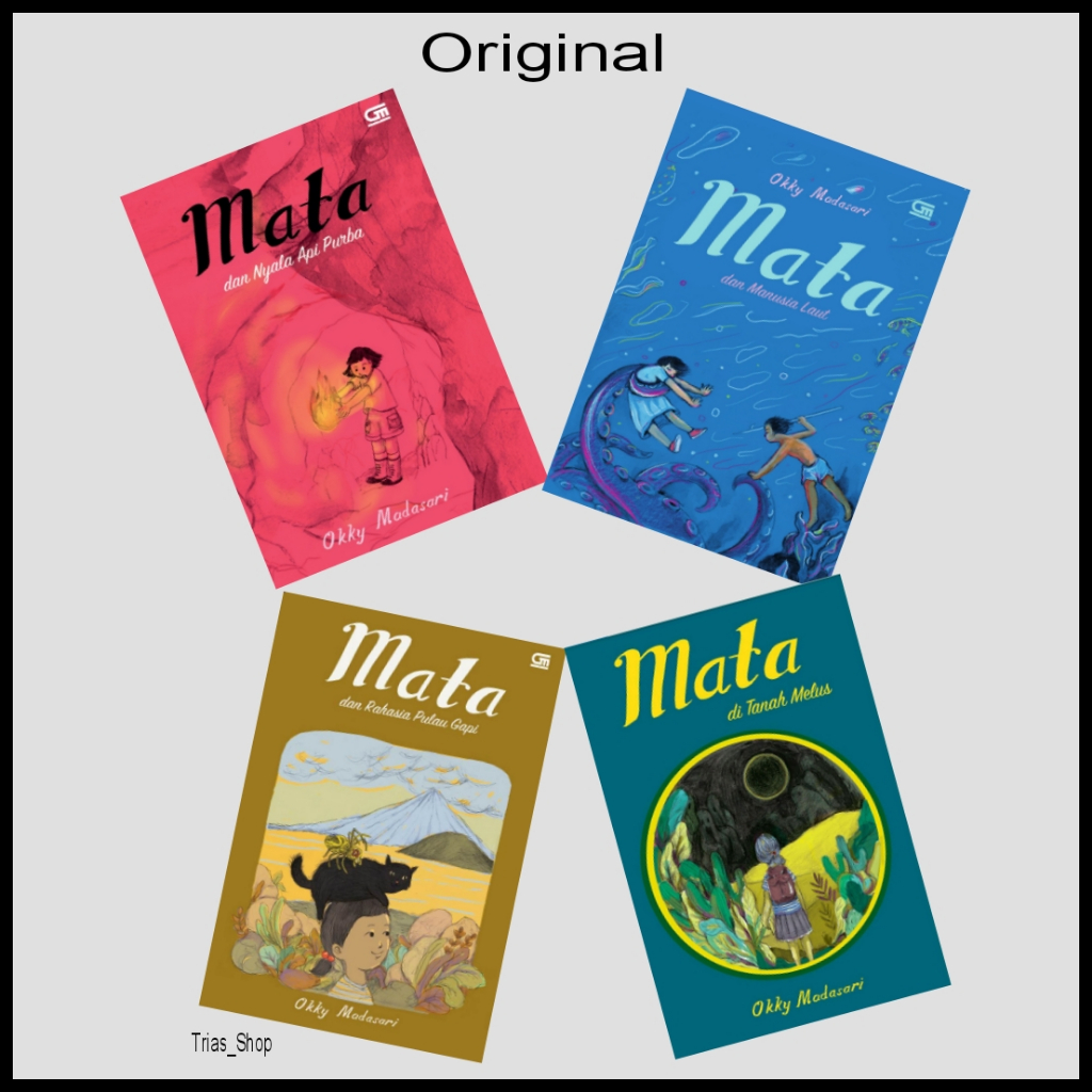 Jual Buku Mata Di Tanah Melus , Mata Rahasia Pulau Gapi , Mata Dan ...