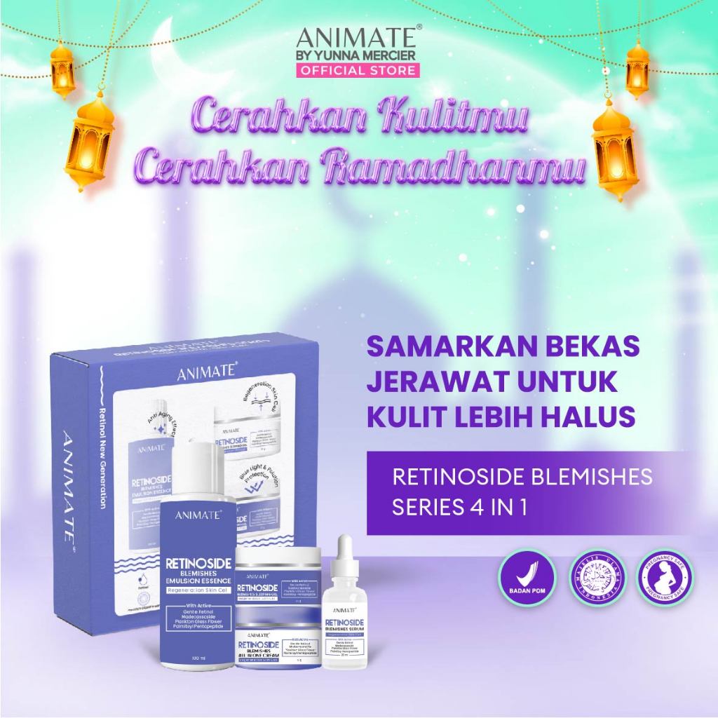 Jual Animate Retinoside Blemishes Series 4in1 | Shopee Indonesia Jual Animate Retinoside Blemishes Series 4in1 | Shopee Indonesia