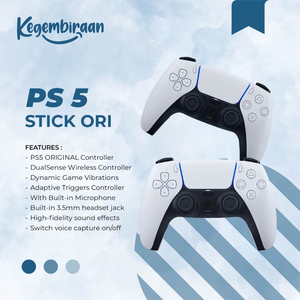 Jual Stick PS5 DualSense Wireless Controller - STICK PS5 | Shopee Indonesia