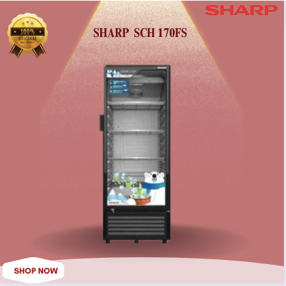 Jual SHOWCASE SHARP SCH 170FS PENDINGIN MINUMAN CHILLER SCH 170FS ...