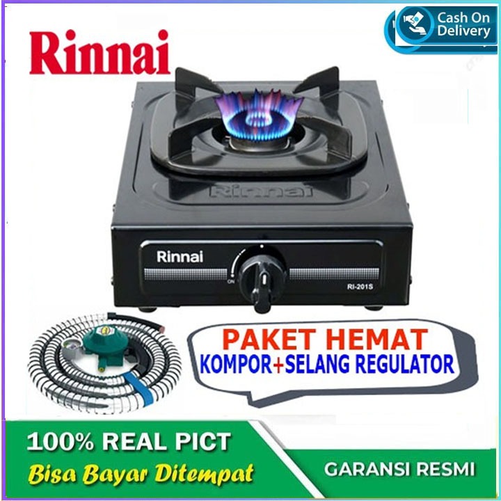 Jual RINNAI: RI-201 S KOMPOR 1 TUNGKU MODEL MINIMALIS KOMPOR RI-201 S ...