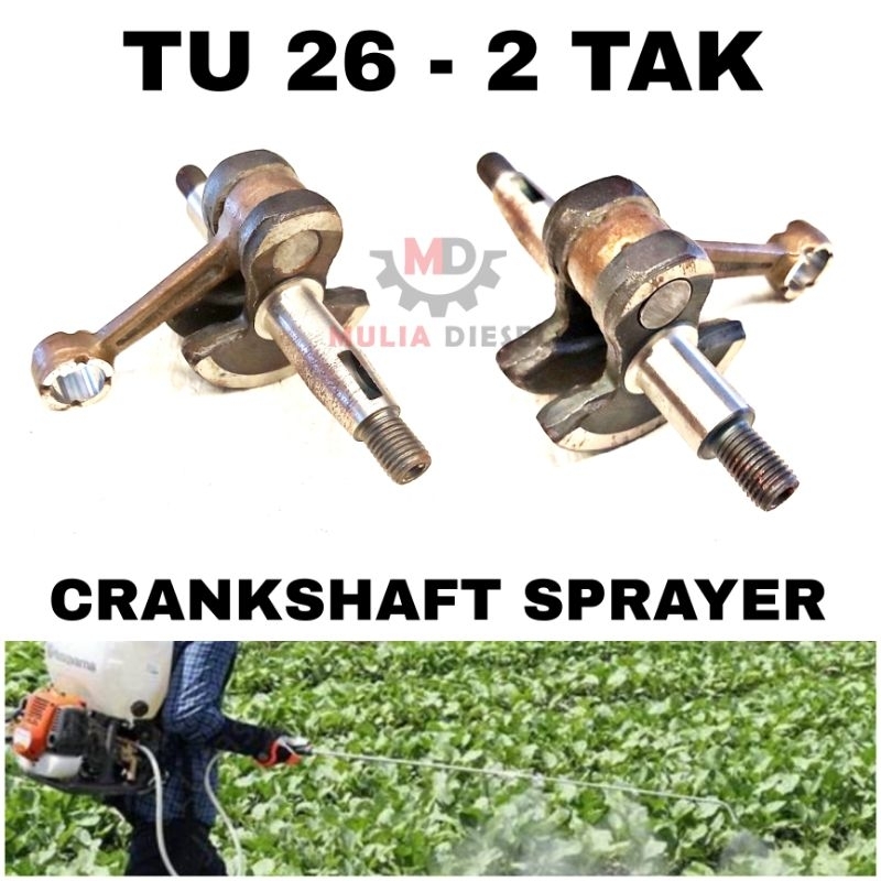 Jual Askrup Askruk Crankshaft Mesin Semprot Power Sprayer Hama TU26 TU ...