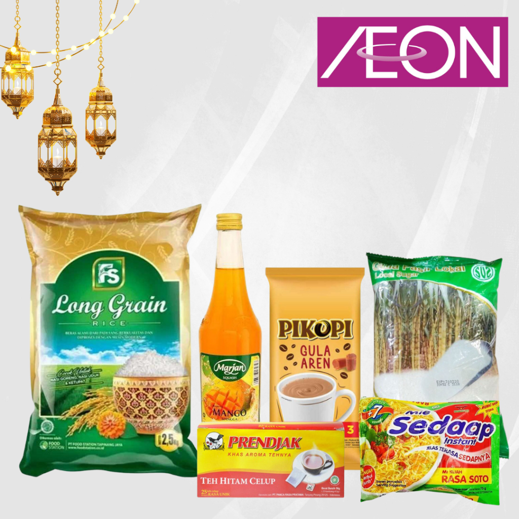 Jual Paket Sembako 2 | Set Hadiah & Hampers Ramadhan | Aeon | Shopee Indonesia