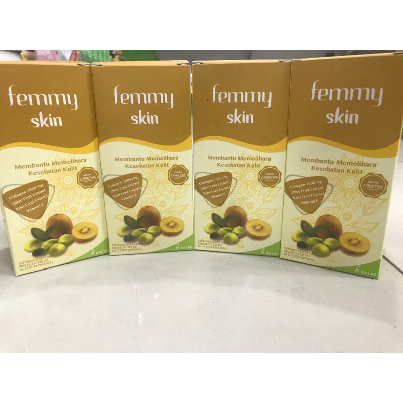 Jual FEMMY SKIN ISI 12 STICK PACK (ORIGINAL100%) | Shopee Indonesia