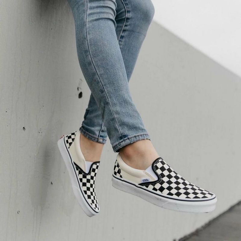 Jual Sepatu Vans Classic Slip On Checkerboard Original BNIB Sepatu Vans ...