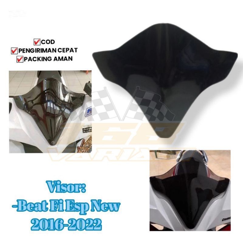 Jual VISOR BEAT FI ESP TAHUN 2016 2017 2018 2019 2020 2021 2022 FREE ...