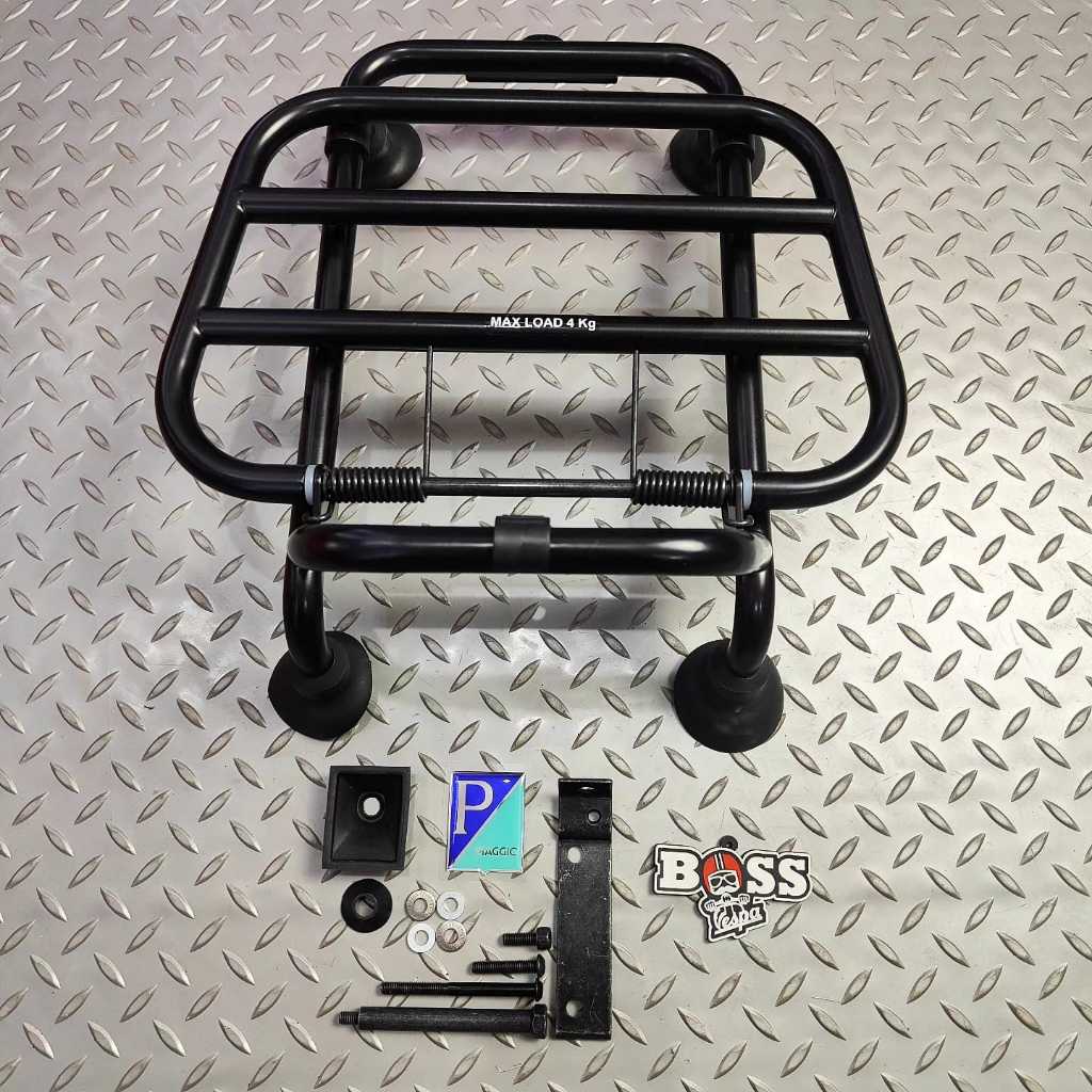 Jual Front Carrier Front Rack Black Original Vespa Vespa GTS GTV ...