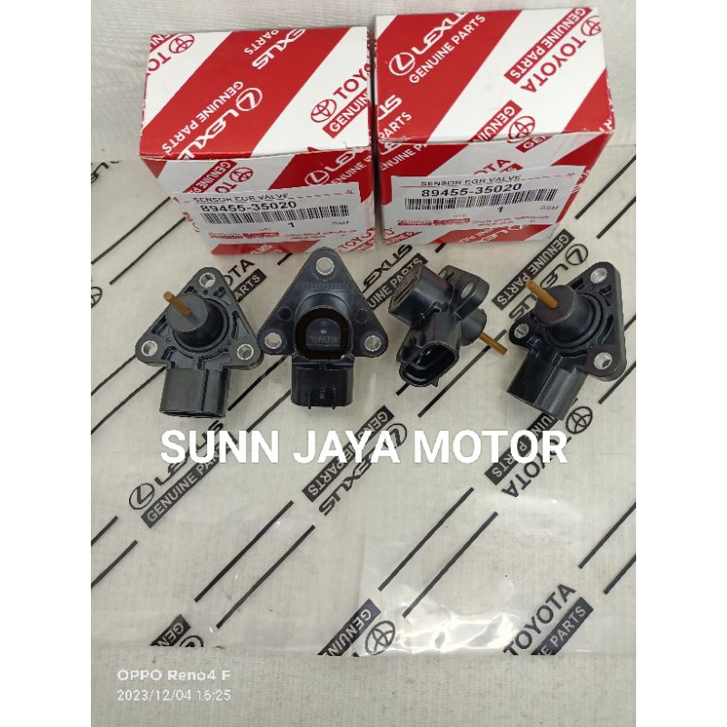 Jual SENSOR VALVE EGR TOYOTA INNOVA FORTUNER HILUX HIACE LANDCRUISER ...