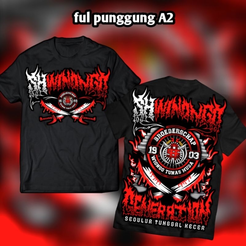 Jual kaos PSHW winongo kaos pesaudaraan setiahati winongo kaos distro ...