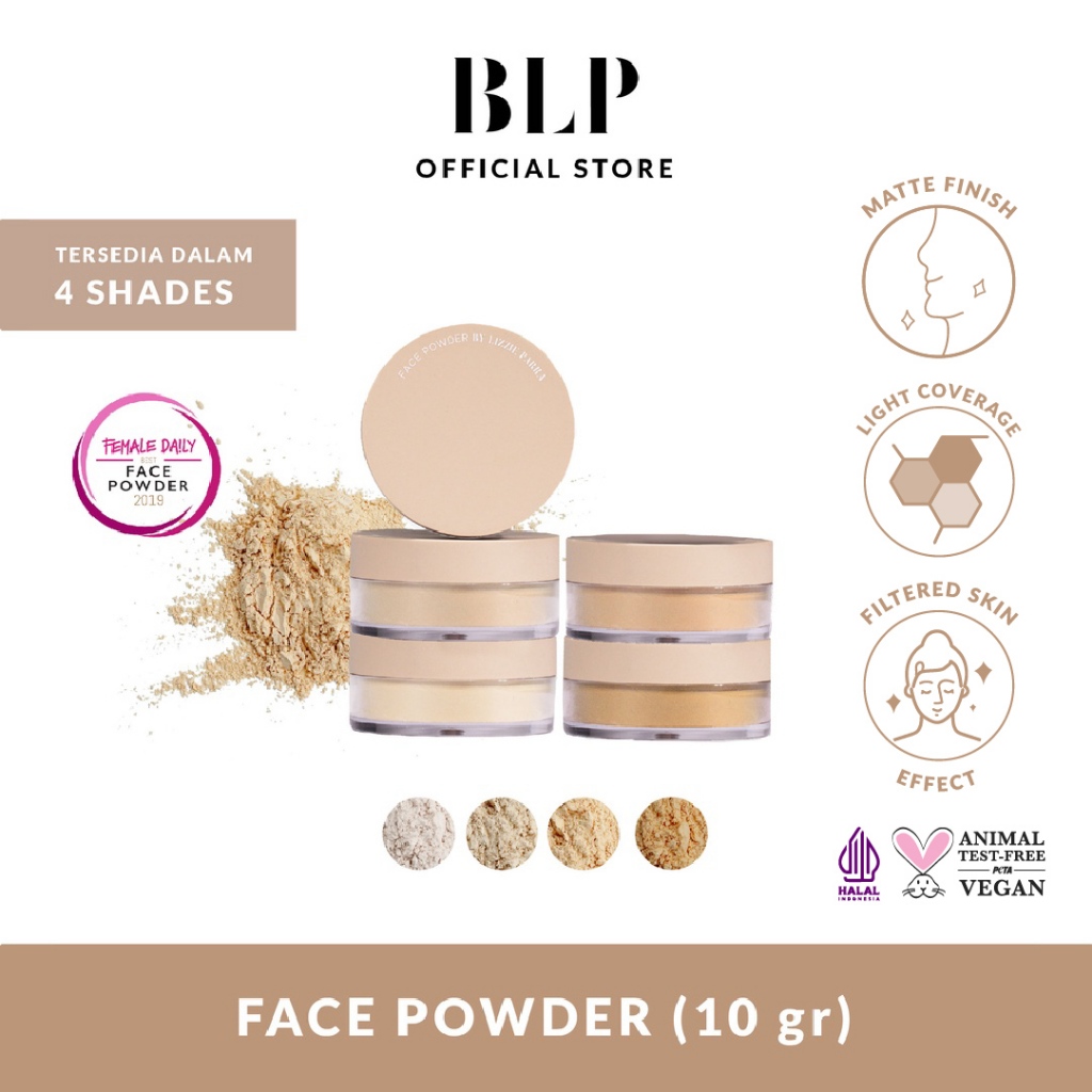 Jual BLP - Face Powder - 10g - Loose Powder | Shopee Indonesia