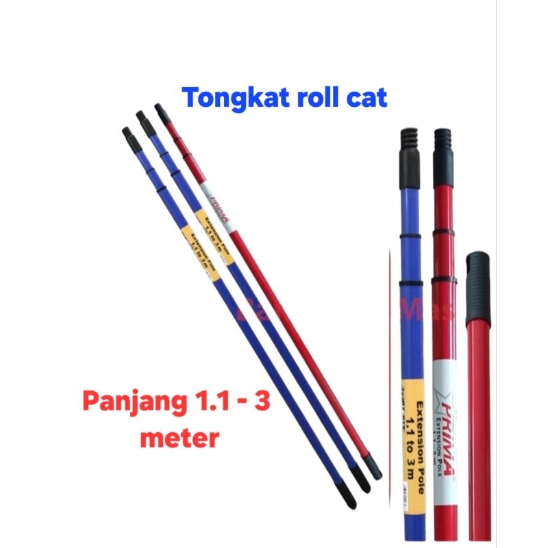 Jual Gagang cat sambungan roll dinding stick extention Prima Ace ...