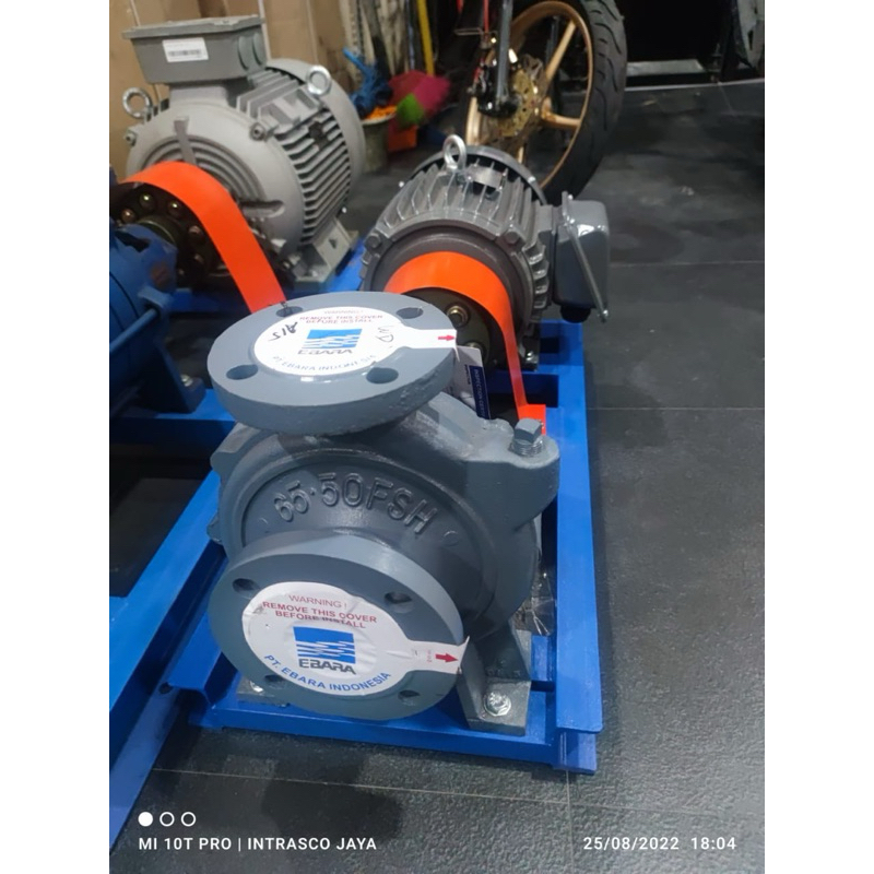 Jual Pompa Air Centrifugal Ebara 50x40 FSHA 4kw 5,5hp 3ph Motor Siemens 4kw - Motor yuema ...