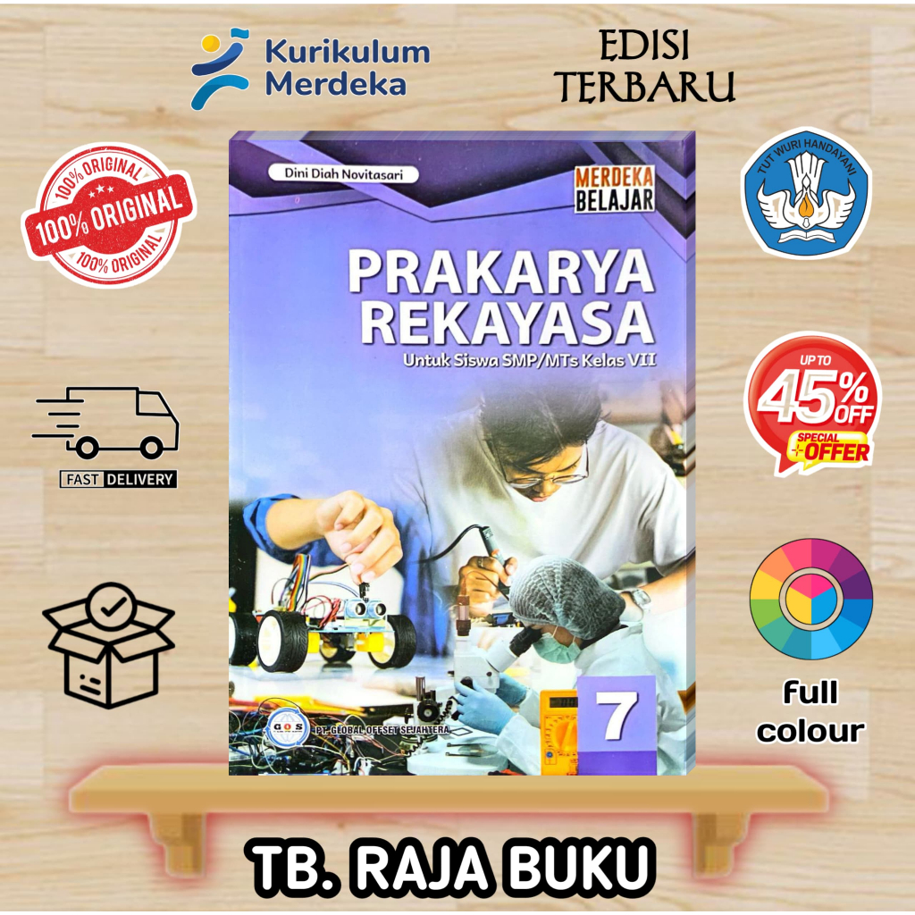 Jual BUKU SISWA PRAKARYA ( GOS ) KELAS 7,8,9 SMP/MTS KURIKULUM MERDEKA - GLOBAL OFFSET SEJAHTERA ...